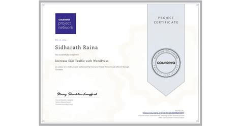 Sidharth Raina On Linkedin Coursera