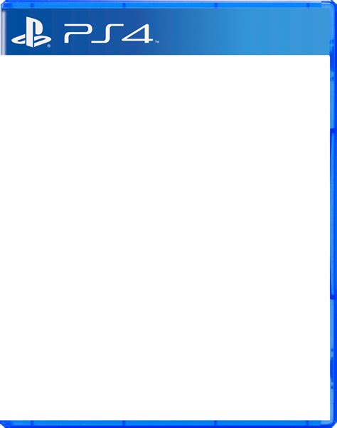 Ps4 Cover Blank Template Imgflip
