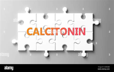 Calcitonin As A Complex Subject Related To Important Topics Spreading Around As A Word Cloud