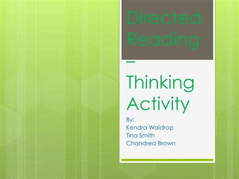 Ppt Directed Reading Thinking Activity Powerpoint Presentation Free Download Id 2729536
