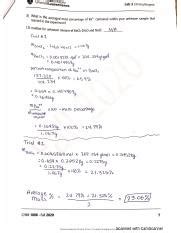 Lab 3 Determining Limiting Reagent In Chemistry Experiment Course Hero
