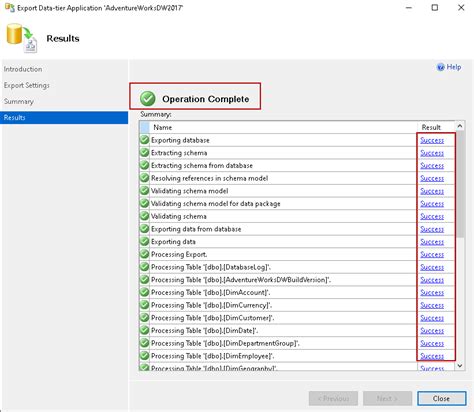 Importing A Bacpac File For A Sql Database Using Ssms