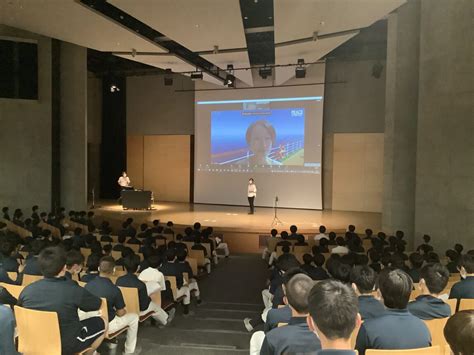 「核兵器禁止条約の理想と現実」 広島学院中学校・高等学校
