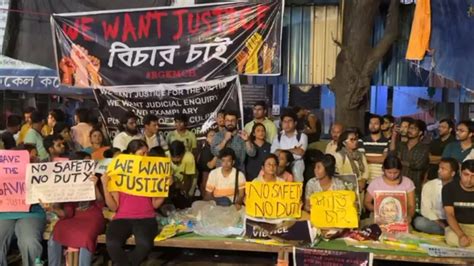 Justice For Abhaya Nationwide Doctors Protest Against Murder Of