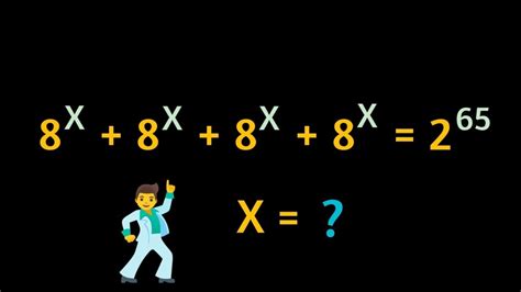 A Very Nice Olympaid Exponential Equation Youtube