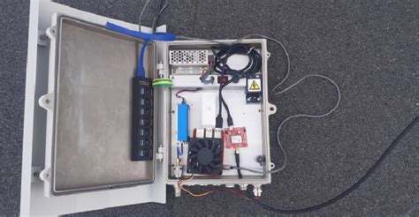 Gnss Monitoring Station In A Metal Case For Protection Download Scientific Diagram