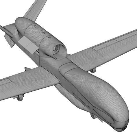 Nasa Global Hawk 3d Model