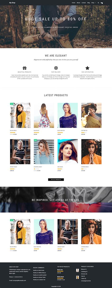 Woocommerce Website WordPress Website Ecommerce On Behance Woocommerce Website WordPress Website Ecommerce On Behance