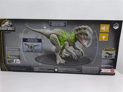 Jurassic World Dinosaurio Indominus Rex Camuflaje Y Ataque En Venta En