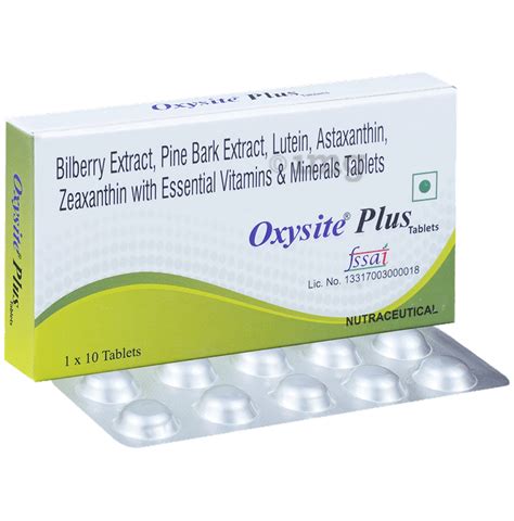 Oxysite Plus Tablet Buy Strip Of 100 Tablets At Best Price In India 1mg