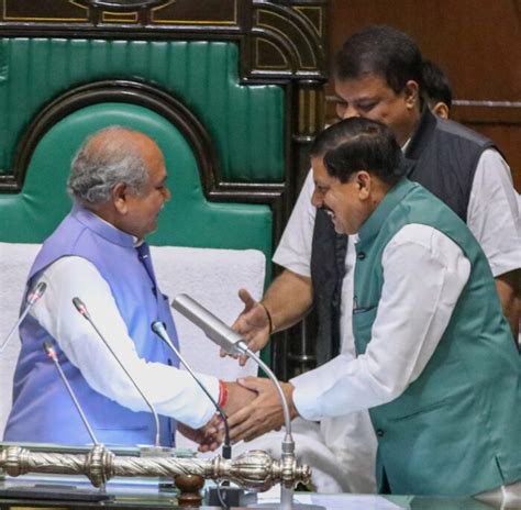 Mp News एमपी विधानसभा के अध्यक्ष बने नरेंद्र सिंह तोमर