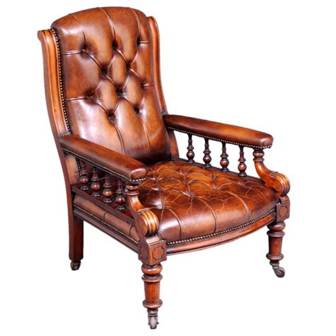 English Antique Library Armchair For Sale At 1stDibs Antique Library