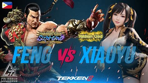 Match Against Tiktok Star Xiaoyu Tekken 8 Feng Colossus Titanthor