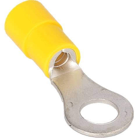 Connectors Install Bay Metra Ynrt14 Yellow Nylon Ring Terminal 12 10