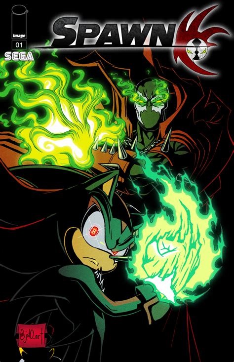 Jat0 Art Shadow The Hedgehog Spawn Spawn Sonic Series Spawn