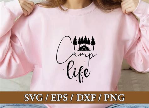 Camp Life Svg Files Camping Svg Designs Graphic By Svg Design · Creative Fabrica