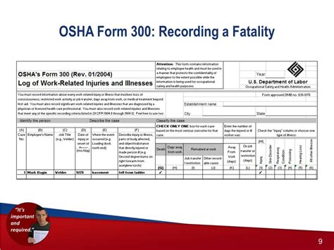 Ppt Brief Tutorial On Completing The Osha Recordkeeping Forms Powerpoint Presentation Id 1786649