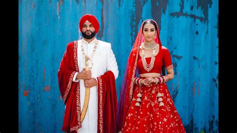 Harpreet And Harjots Sikhi Punjabi Wedding Trailer Youtube