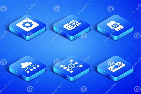 Set Artificial Intelligence Ai Computer Api Interface Neural Network