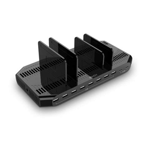 120w 10 Port Usb Charging Station Usb From Lindy Uk