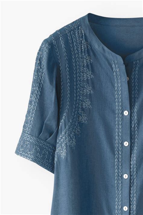 Simple Kurti Designs Kurta Designs Women Embroidery On Clothes