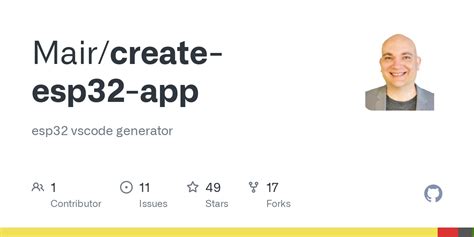 GitHub Mair Create Esp32 App Esp32 Vscode Generator