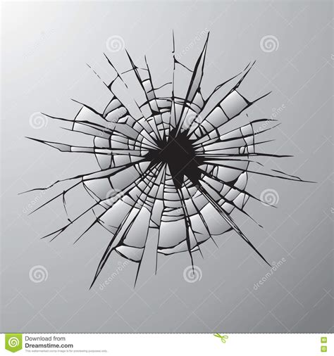 Broken Glass Vector Drawing 80946711