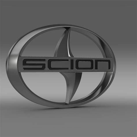 Scion Logo 3d Model By Creative Idea Studio