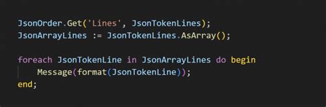 json full guide in business central business central geek