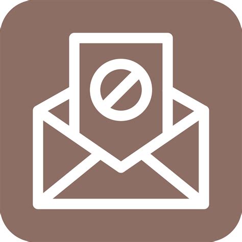 Spam Email Vector Icon 33155765 Vector Art At Vecteezy