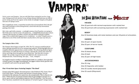 Vampira Regular Color Version Executive Replicas 1 6 Scale Figure