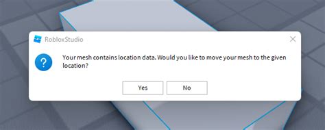 Meshes Not Importing In The Right Position Building Support