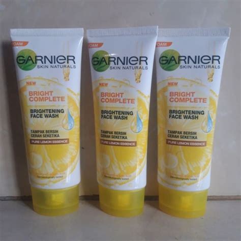 Garnier Facial Wash Garnier Sabun Cuci Muka Bright Complate Dan Sakura