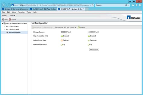 Partner Is A Takenover B Ontap 8 Netapp Community