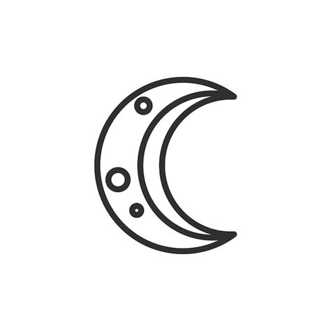 Premium Vector Space Lineart Element Vector Design