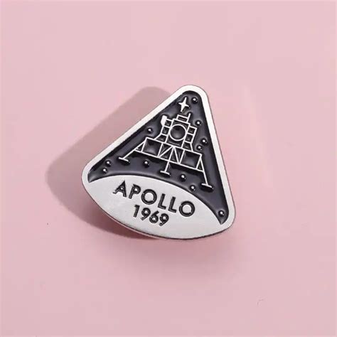 Enamel Pin Nasa Apollo 11 Command Module Nufsed Sticker