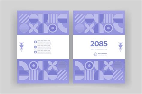 브로셔 연례 보고서 잡지 기업 프레젠테이션 전단지 레이아웃에 대한 책 표지 템플릿 프리미엄 벡터