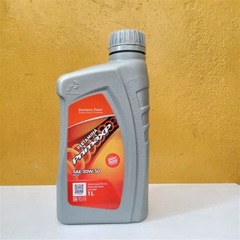 Jual OLI PERTAMINA PRIMA XP SAE 20W 50 1 LITER OLI MESIN MOTOR MOBIL