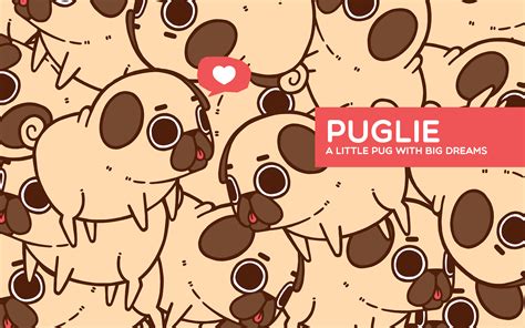 Cartoon Pug Wallpapers Wallpaper Cave