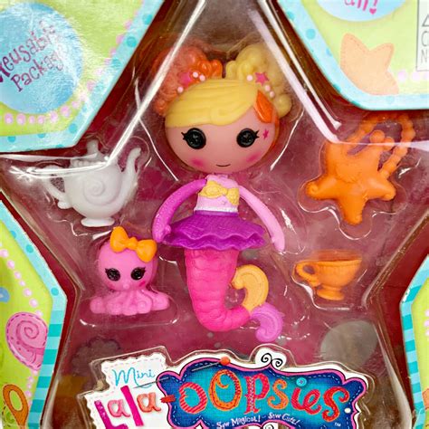 Mini Lalaloopsy Lala Oopsies Mermaid Opal Doll With Octopus Pet The