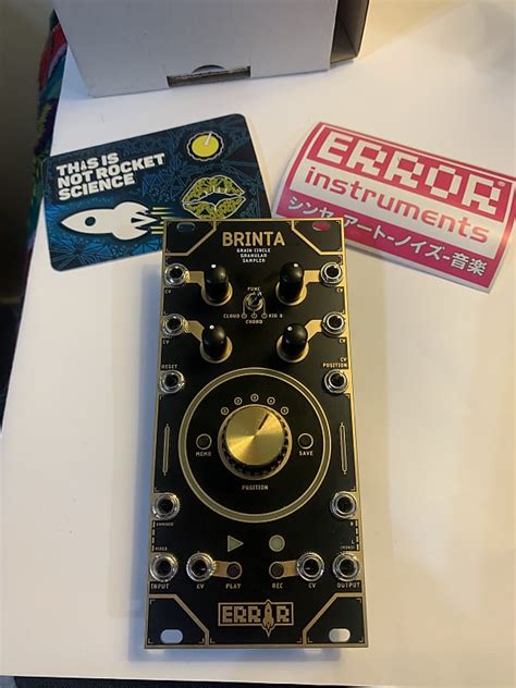 Error Instruments Tinrs Brinta Granular Sampler Reverb