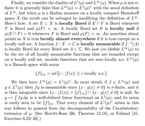 Fafunctional Analysis Fixing The Duality Linftyx L1x For