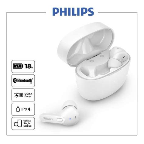 Promo Philips Tat2206 True Wireless Sport Headphones Tat 2206 Philips Audio White Diskon