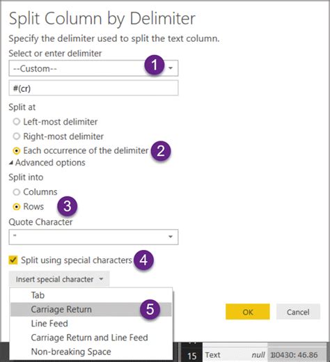 Split Column By Carriage Return In Power Query Bi Gorilla
