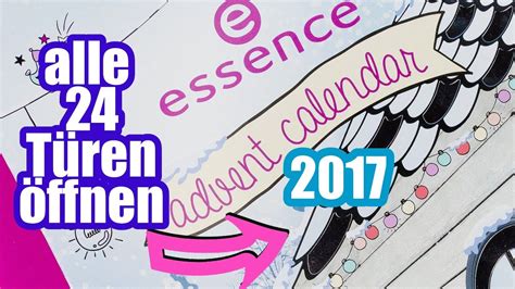 Essence Adventskalender 2017 YouTube