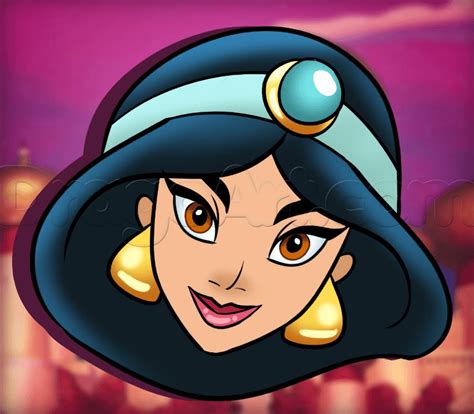 How To Draw Jasmine Easy Drawing Tutorial 7 Steps Toons Mag