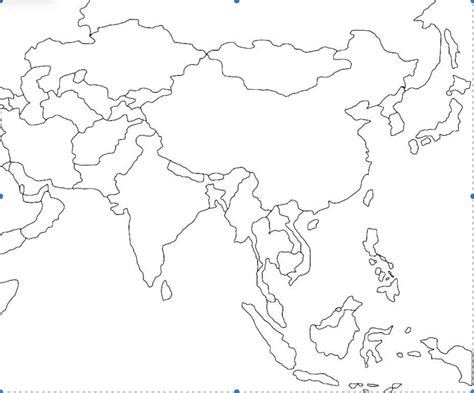 Asia Map Diagram Quizlet