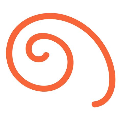 Curl Vector Flat Illustration 8423381 Vector Art At Vecteezy