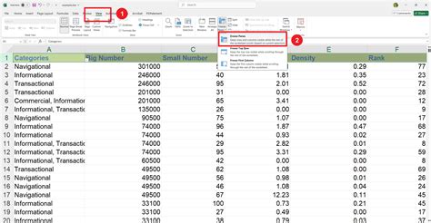 How To Freeze A Row In Excel With Ease Pdf Agile