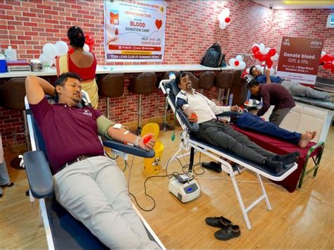 Guwahati Airport Officials Organise Blood Donation Camp Headlines
